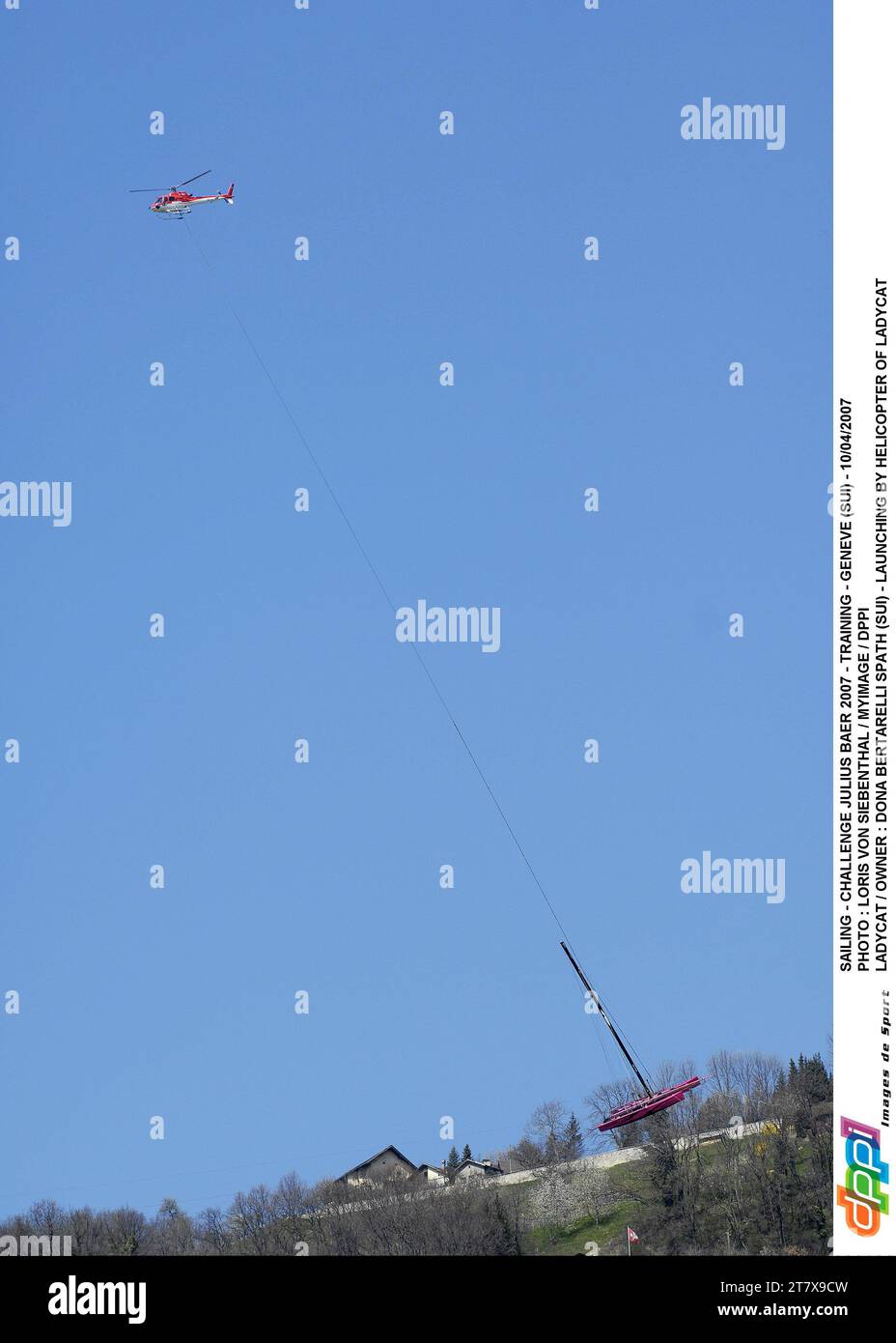 SAILING - CHALLENGE JULIUS BAER 2007 - TRAINING - GENEVE (SUI) - 10/04 ...