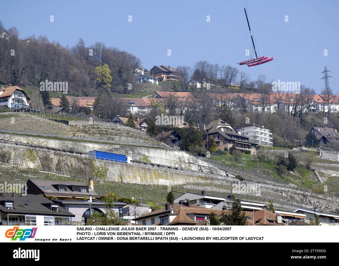 SAILING - CHALLENGE JULIUS BAER 2007 - TRAINING - GENEVE (SUI) - 10/04 ...