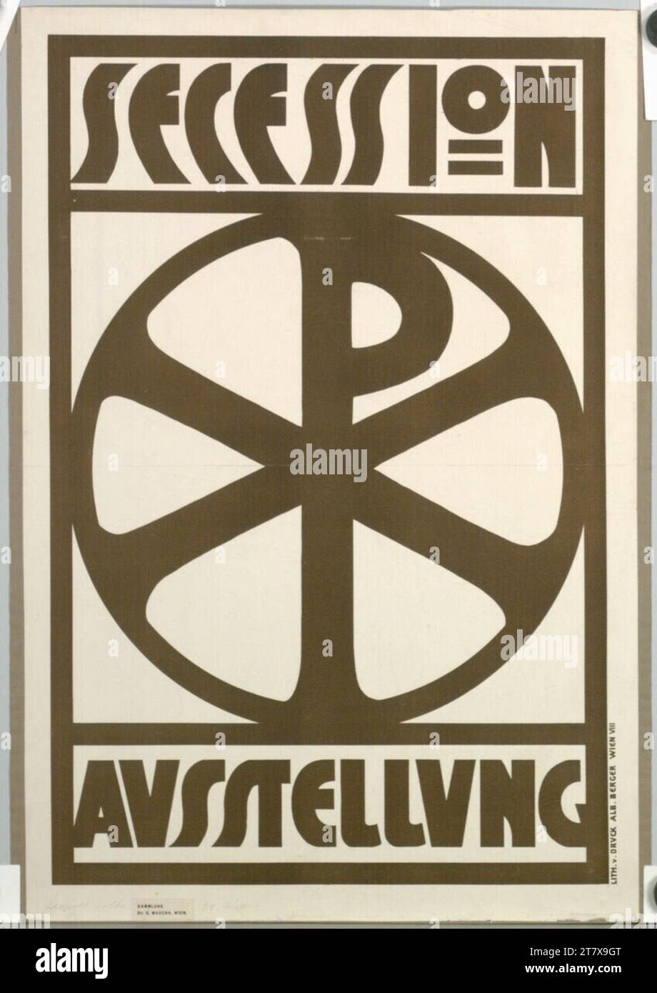 Leopold Stolba Secession; Exhibition (XXIV. Exhibition). Color 1905 ...