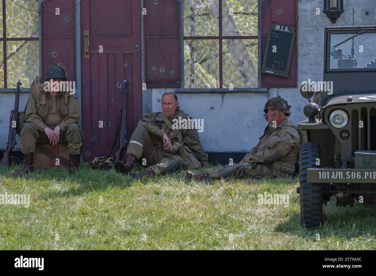 Operation Overlord Jubilee show 2022 at Denmead, Hampshire, England, UK ...