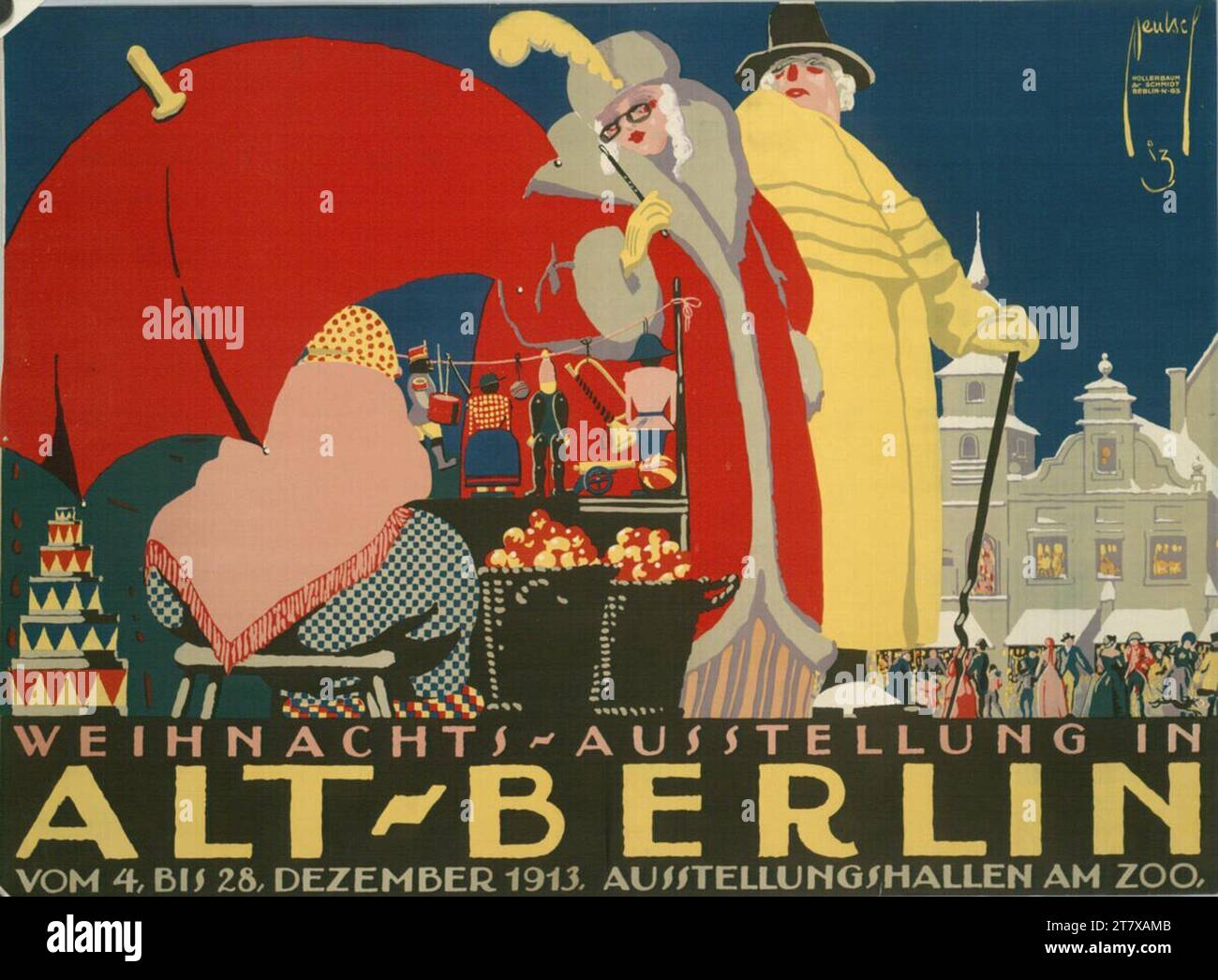 Ernst Deutsch-Dryden Christmas exhibition in Alt-Berlin; from December ...