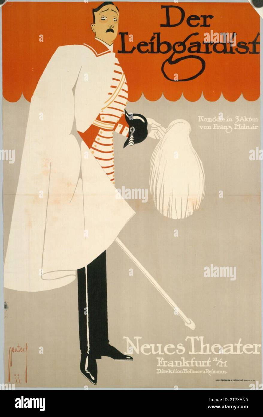 Ernst Deutsch-Dryden The bodyguard; Comedy in 3 files by Franz Molnár ...