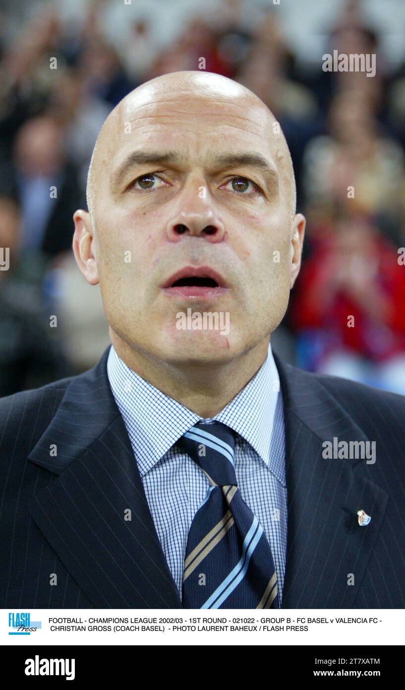 Fc basel coach christian gross hi-res stock photography and images - Alamy