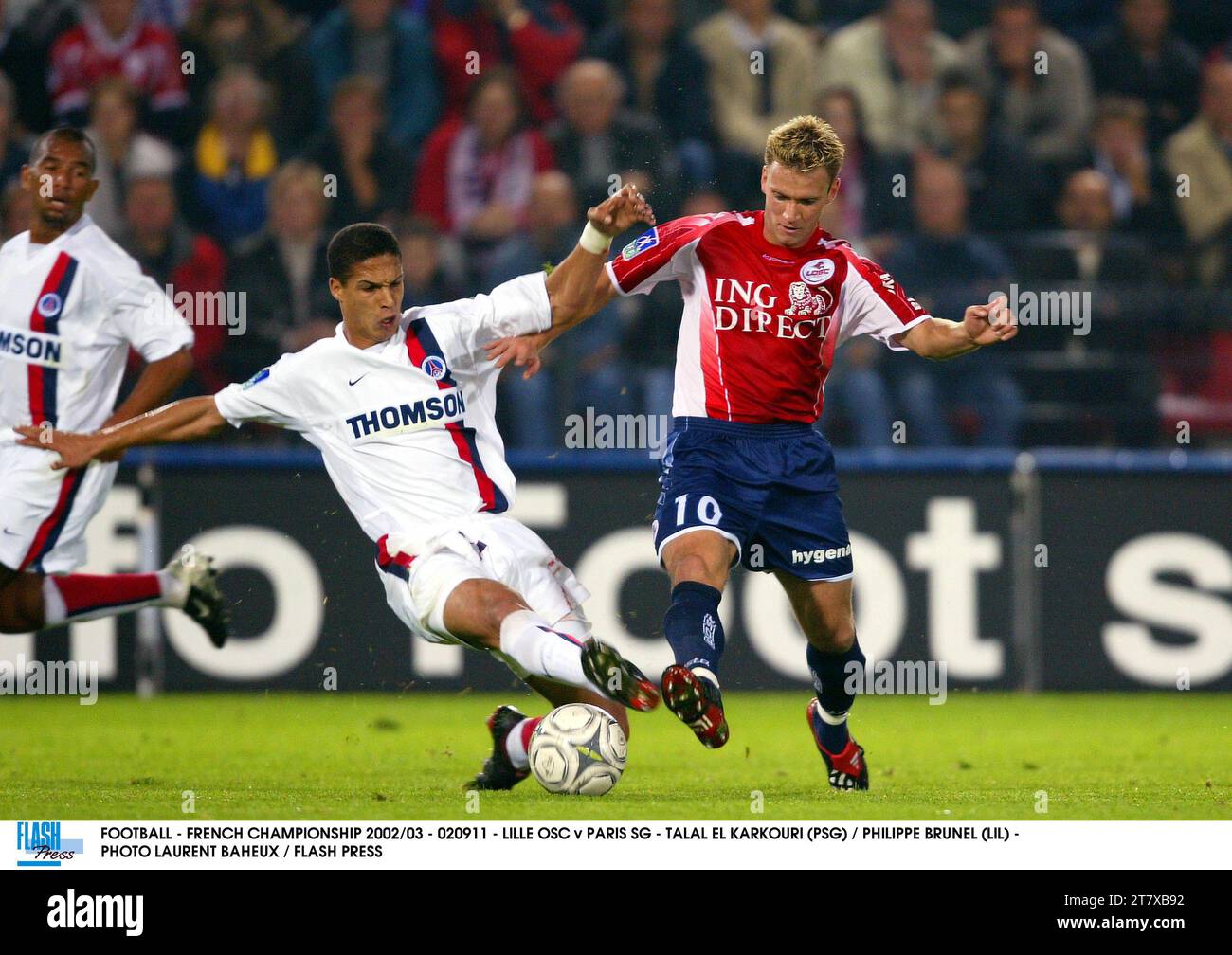 FOOTBALL - FRENCH CHAMPIONSHIP 2002/03 - 020911 - LILLE OSC v PARIS SG ...