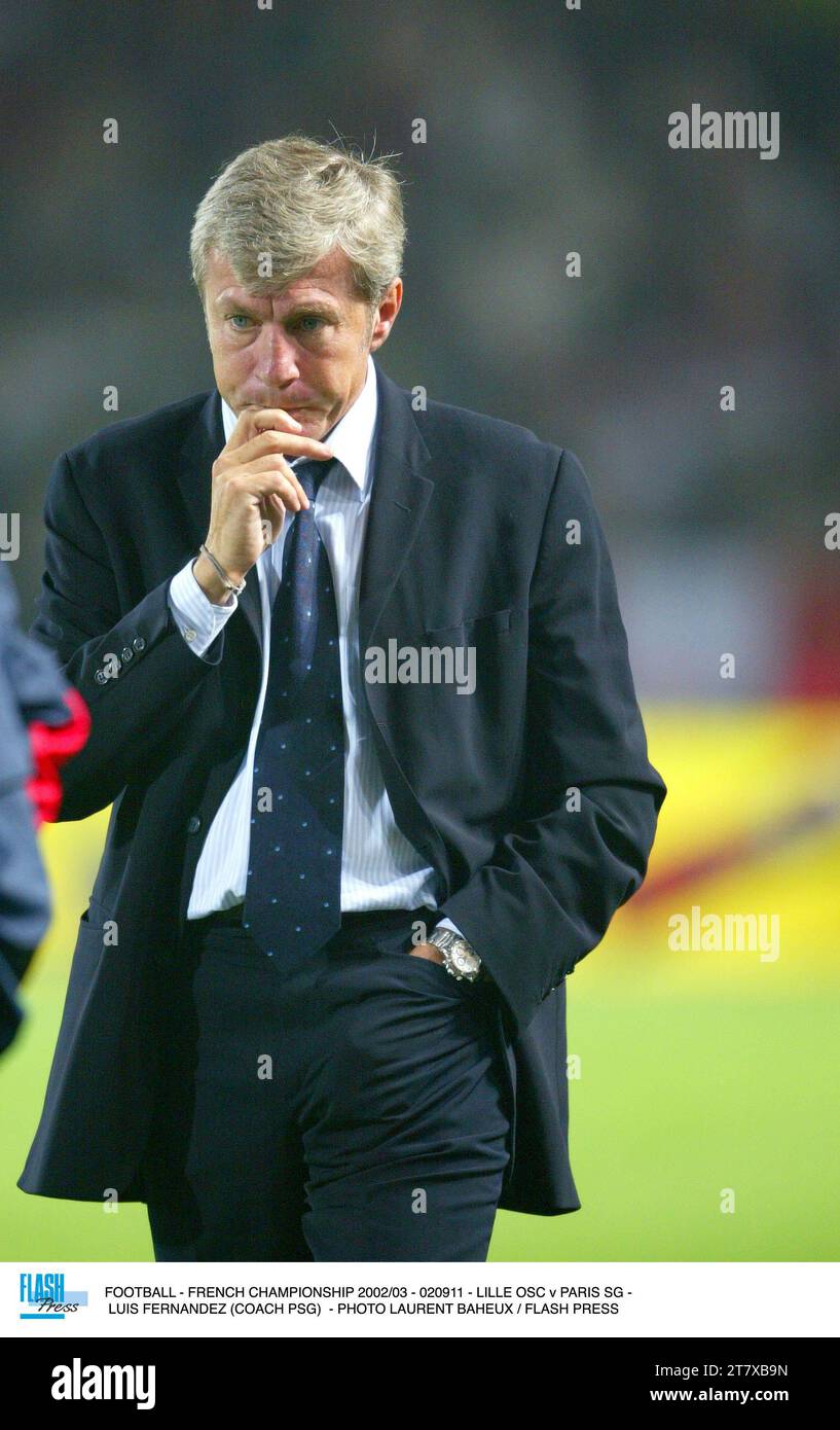 Luis fernandez psg hi-res stock photography and images - Alamy