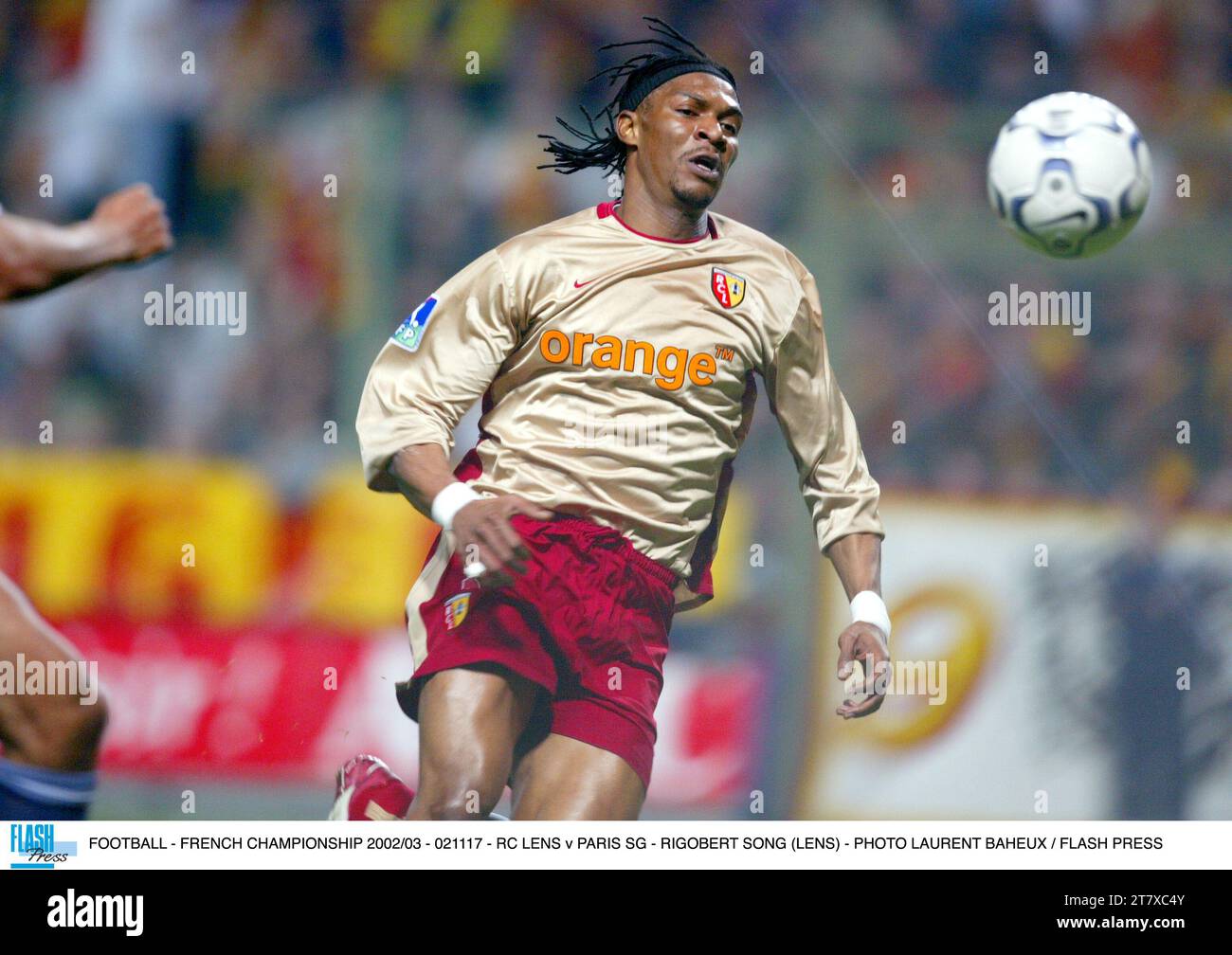 FOOTBALL - FRENCH CHAMPIONSHIP 2002/03 - 021117 - RC LENS v PARIS SG ...