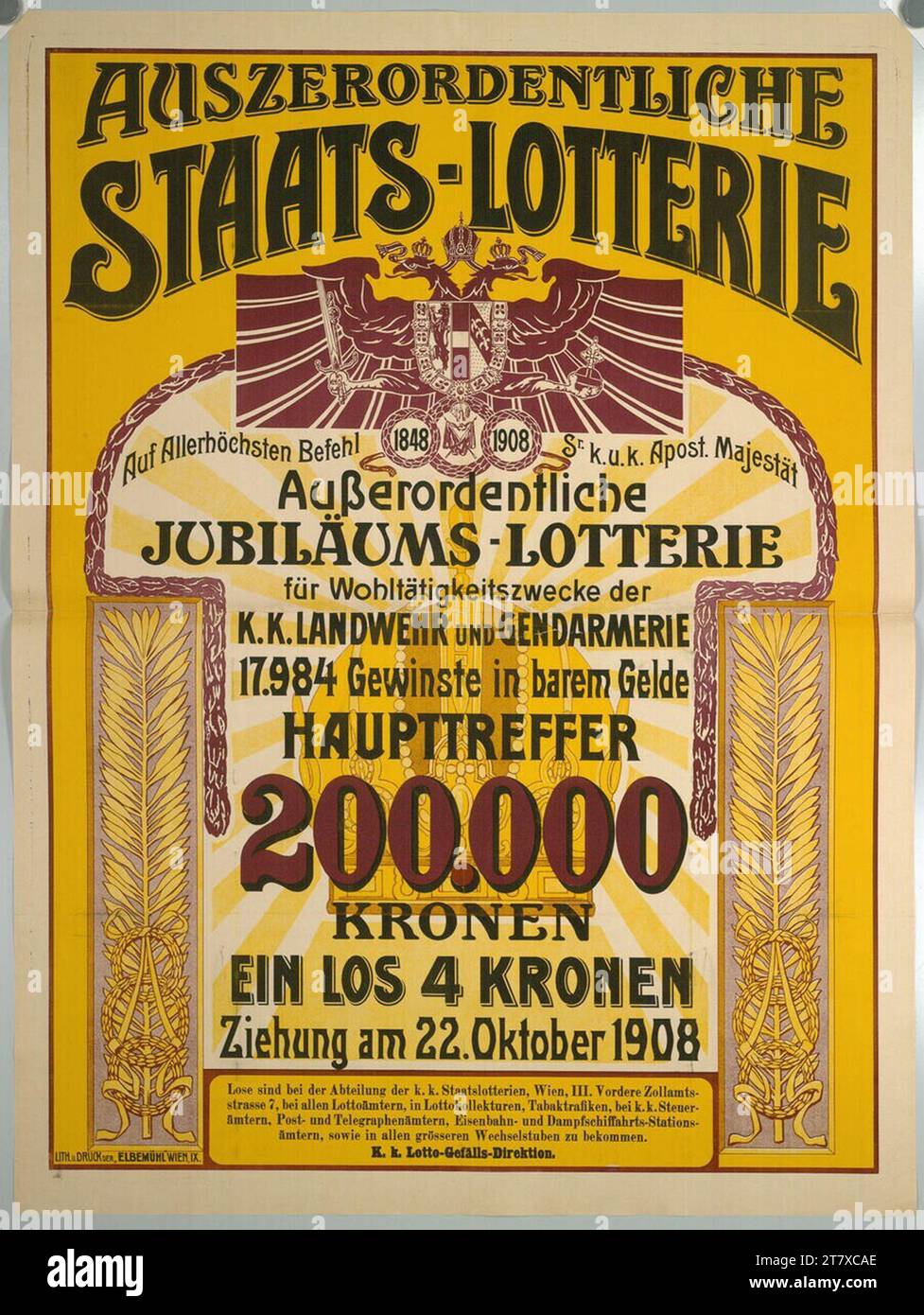 Extraordinary anniversary lottery hi-res stock photography and images ...