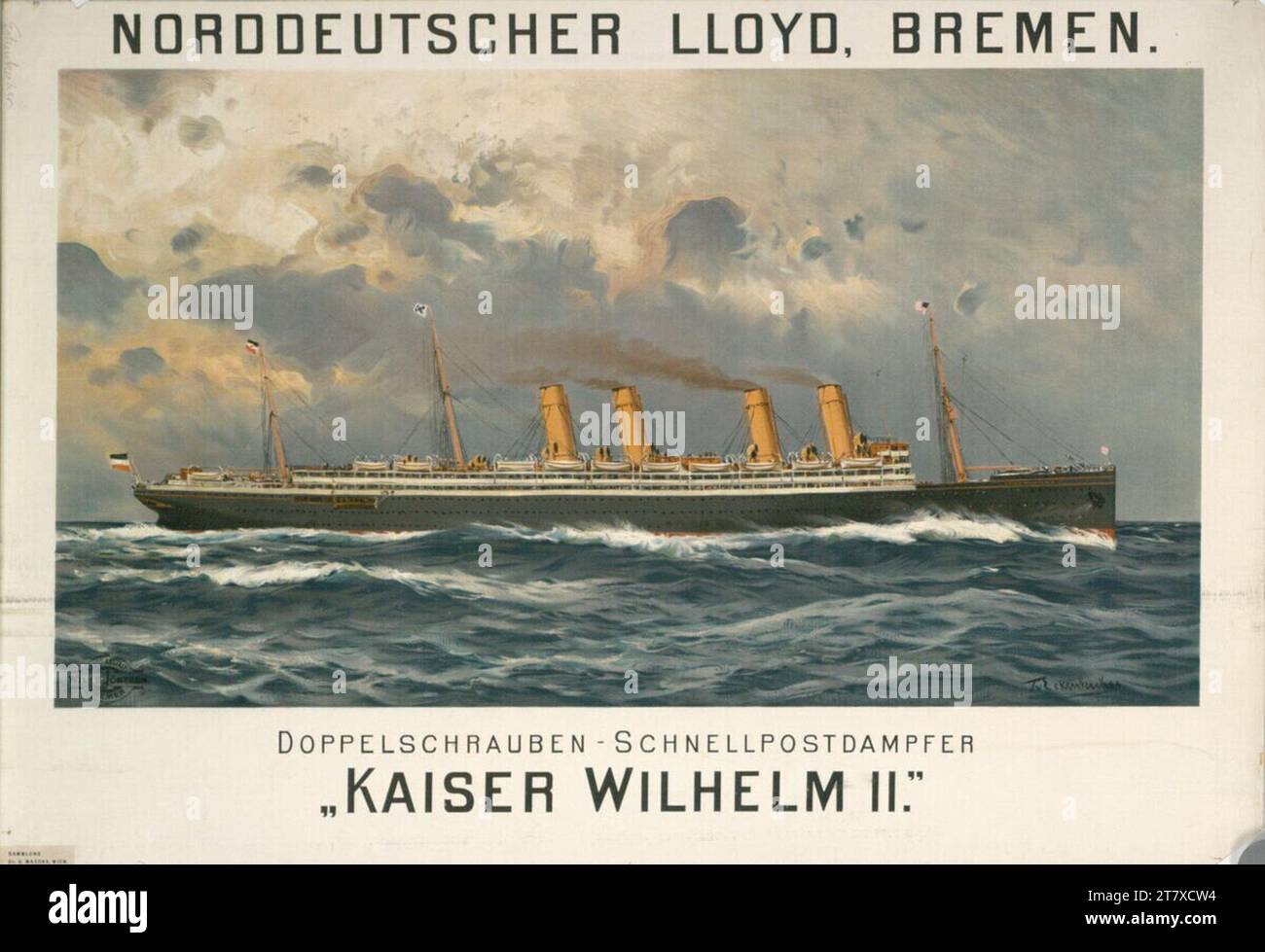 Themistokles von Eckenbrecher North German Lloyd, Bremen; Double screw ...