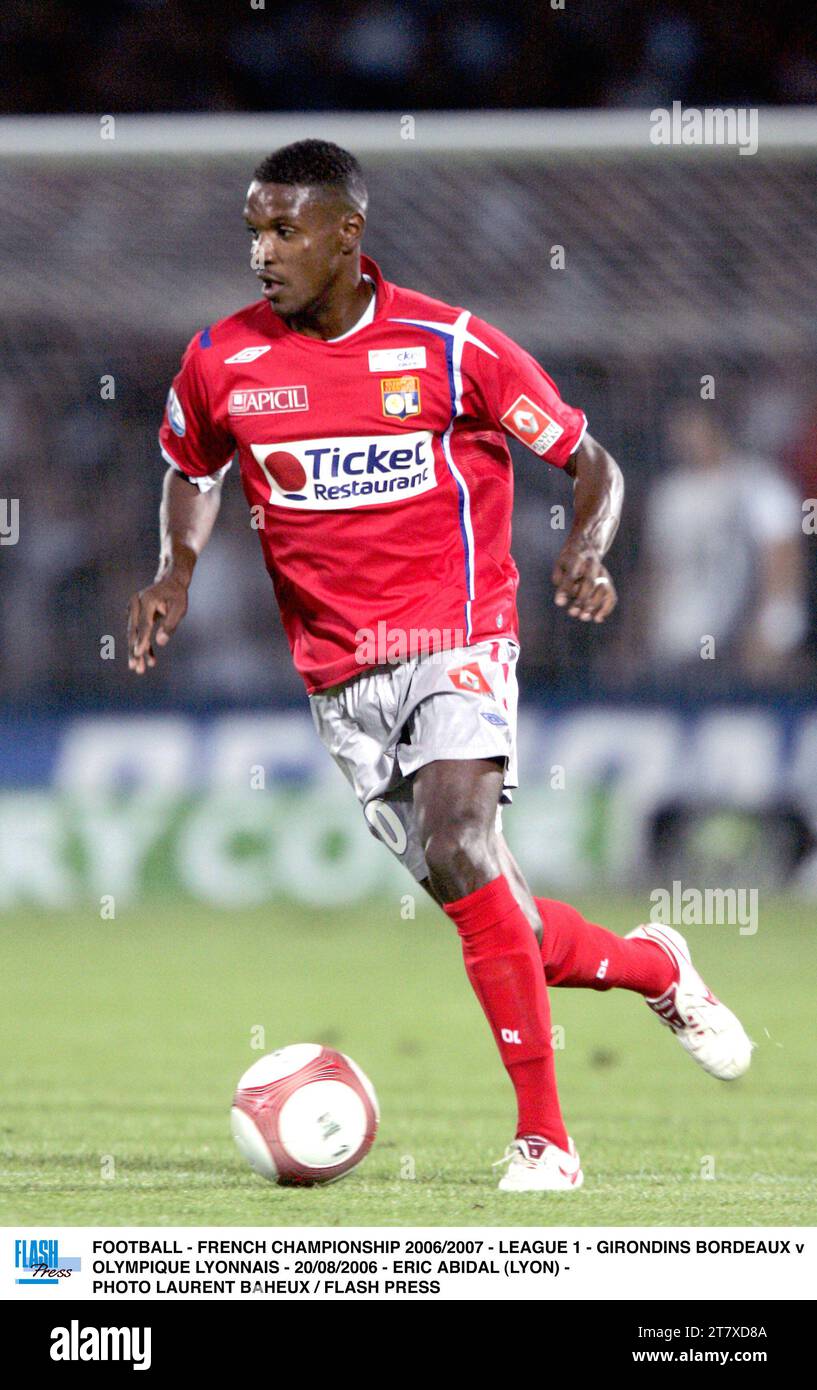 FOOTBALL - FRENCH CHAMPIONSHIP 2006/2007 - LEAGUE 1 - GIRONDINS ...