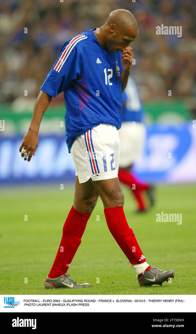 FOOTBALL - EURO 2004 - QUALIFIYING ROUND - FRANCE v SLOVENIA - 021012 ...
