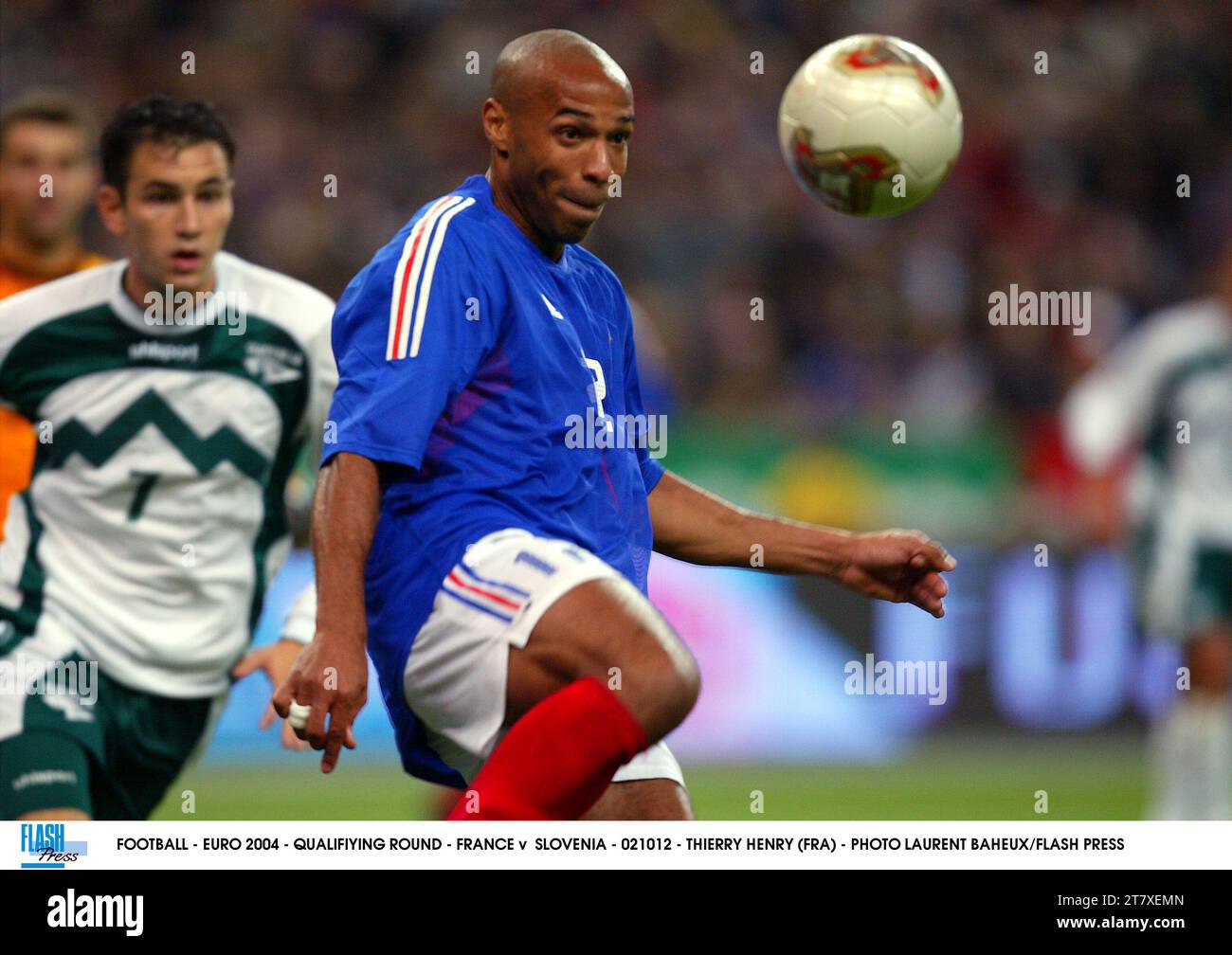 FOOTBALL - EURO 2004 - QUALIFIYING ROUND - FRANCE v SLOVENIA - 021012 ...