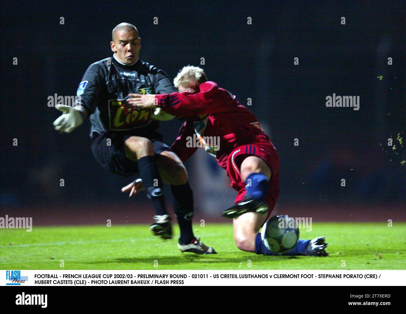 FOOTBALL - FRENCH LEAGUE CUP 2002/03 - PRELIMINARY ROUND - 021011 - US ...
