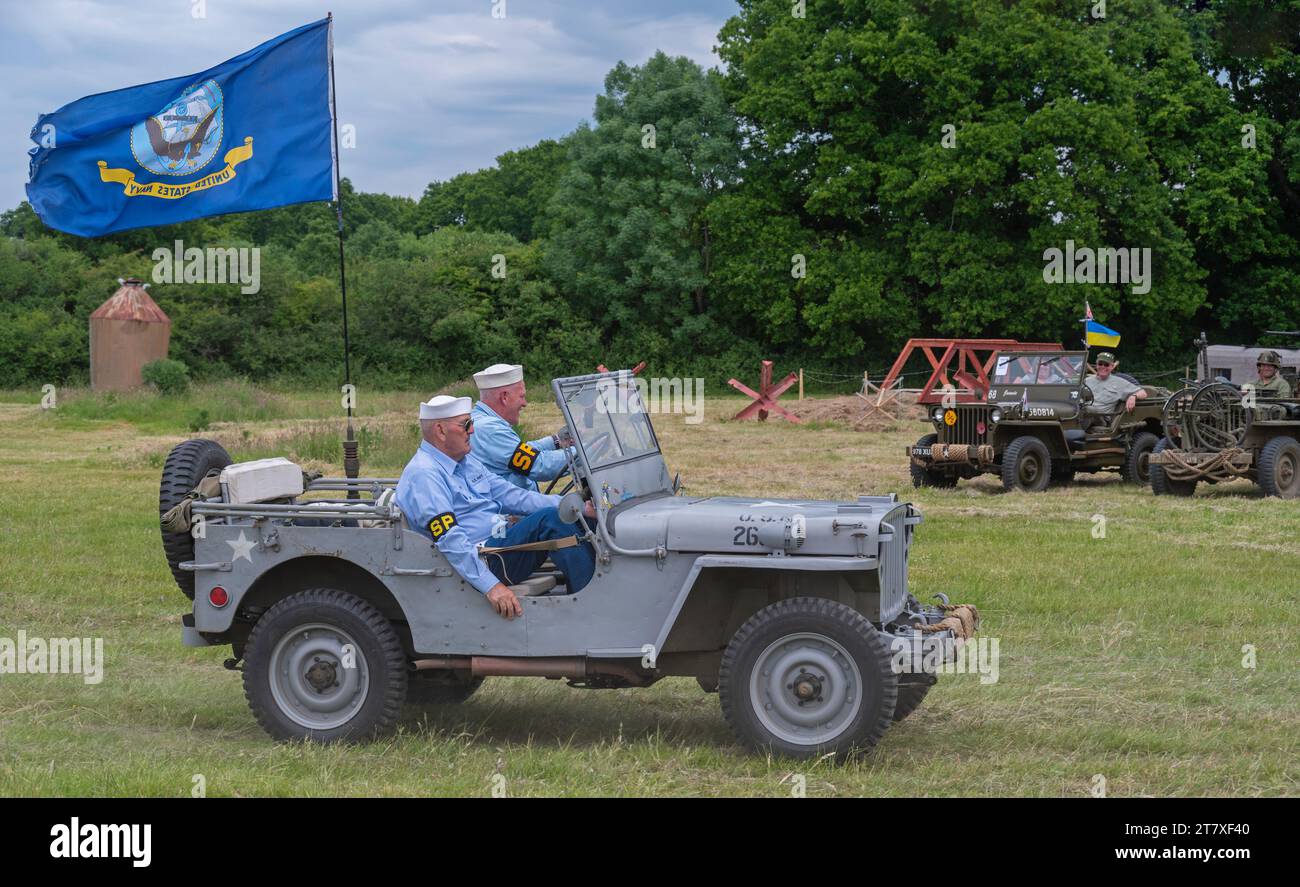 Operation Overlord Jubilee show 2022 at Denmead, Hampshire, England, UK ...