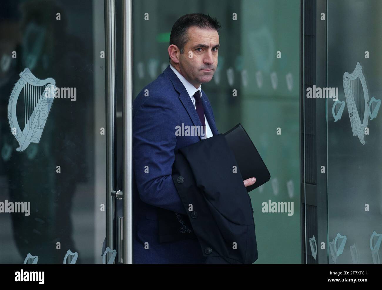 Detective Sergent David Scahill leaving the Central Criminal Court in ...