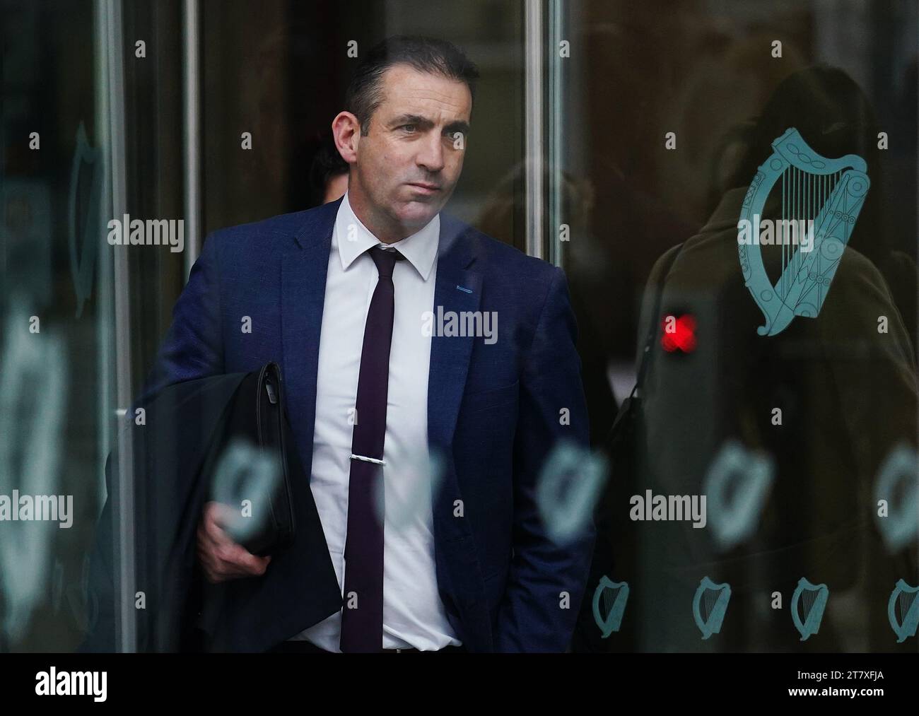 Detective Sergent David Scahill leaving the Central Criminal Court in ...