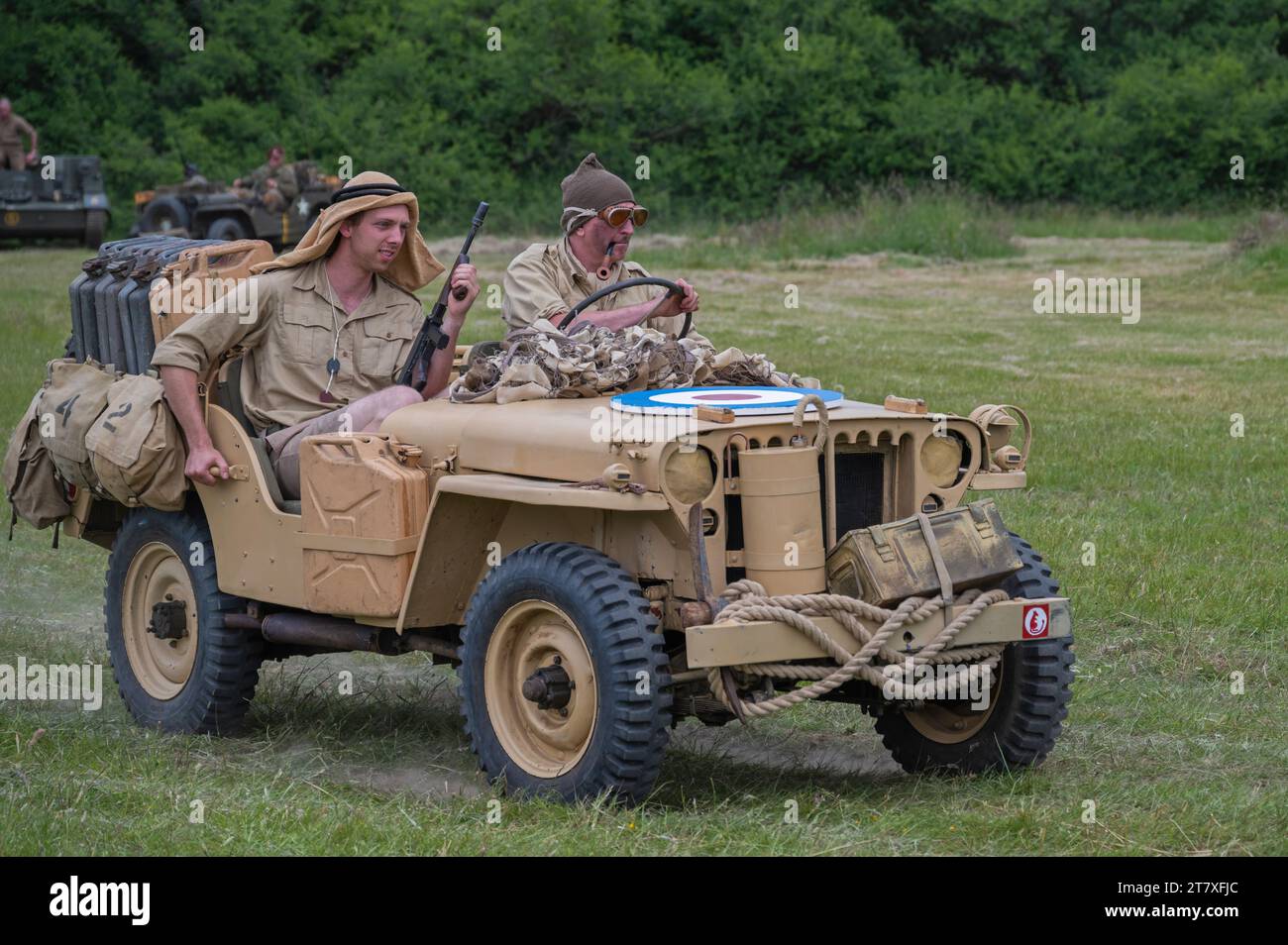 Operation Overlord Jubilee show 2022 at Denmead, Hampshire, England, UK ...