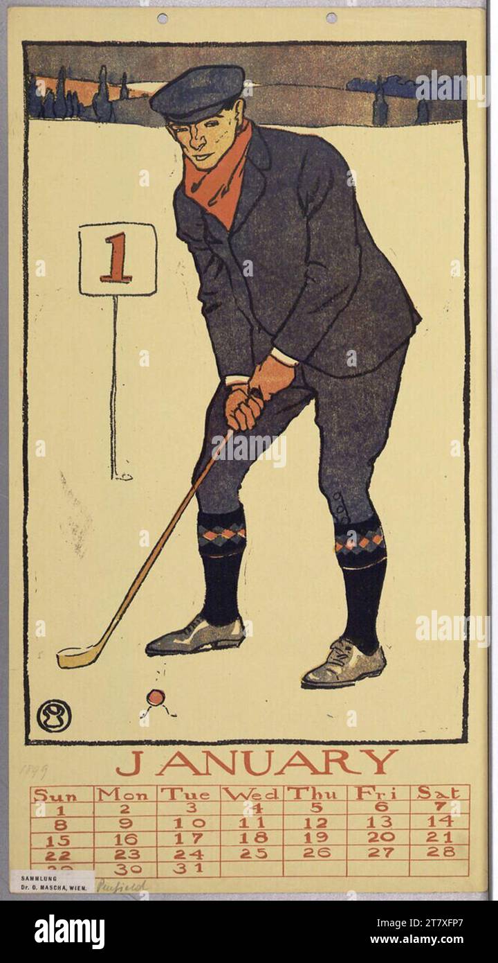 Golf calendar hi-res stock photography and images - Alamy