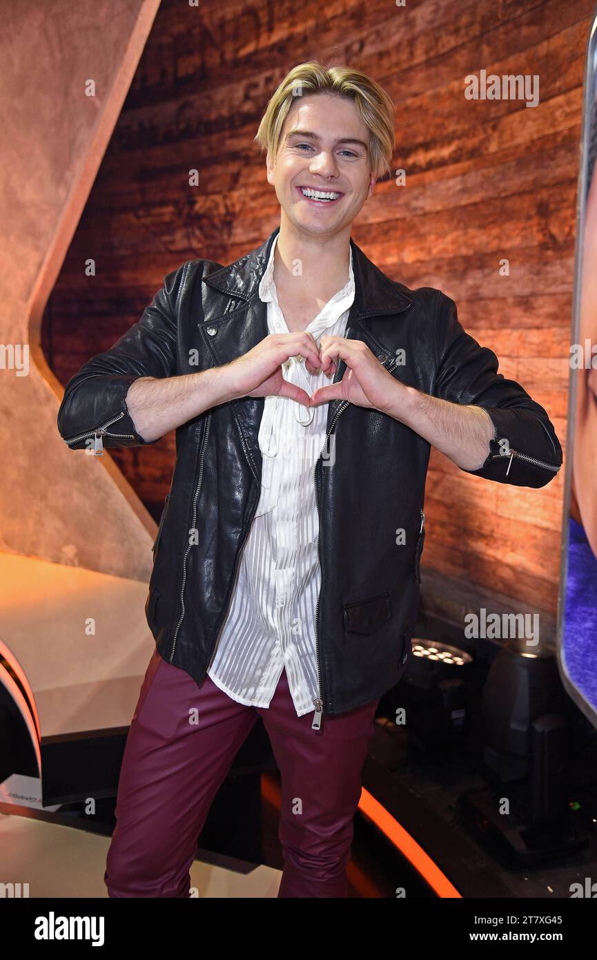 Vincent Gross beim RTL SPENDENMARATHON in dem EMG Studios in Hürth bei ...