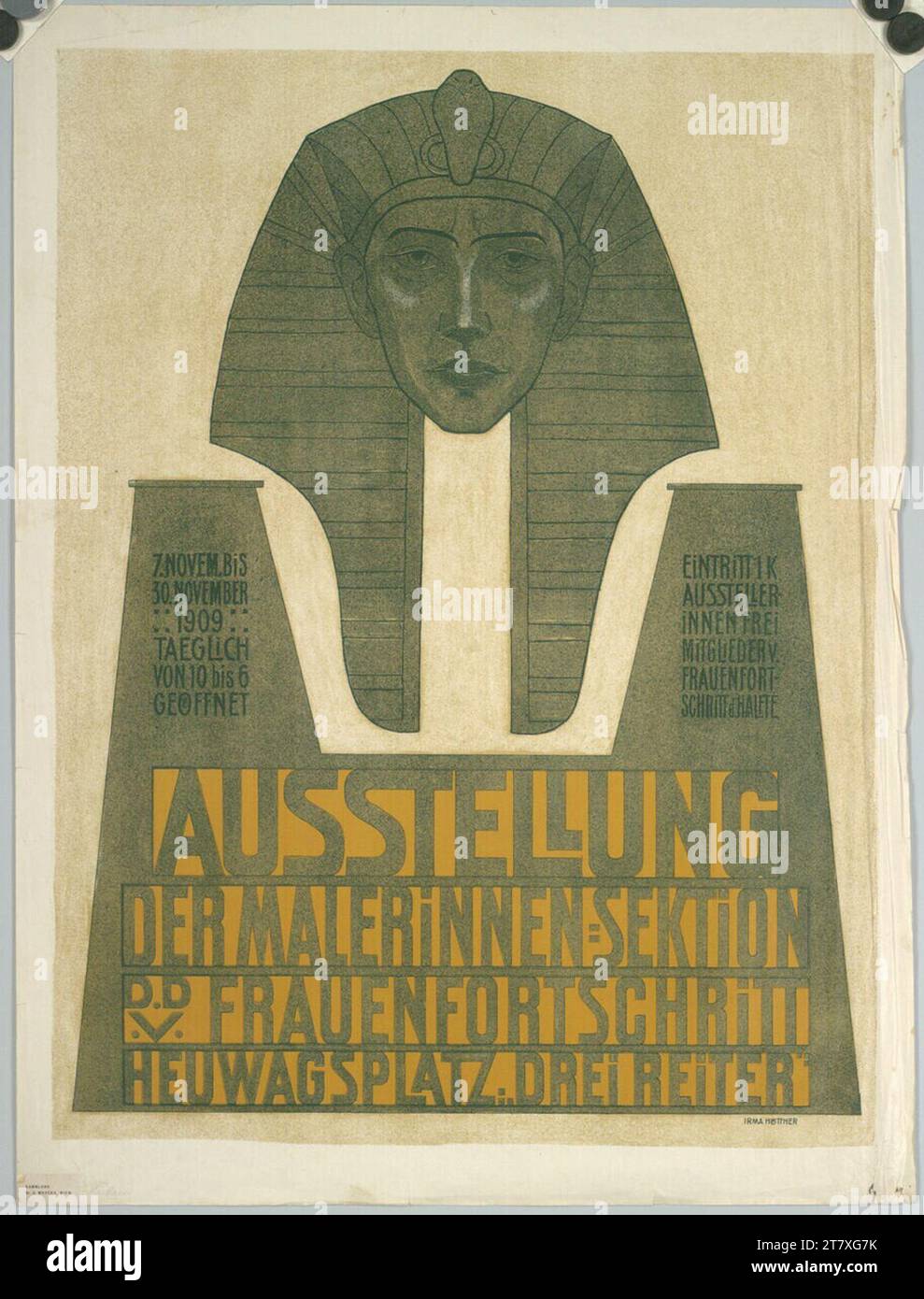 Irma Bergstein-Hüttner Exhibition of the painter section D.D.V. Women's ...