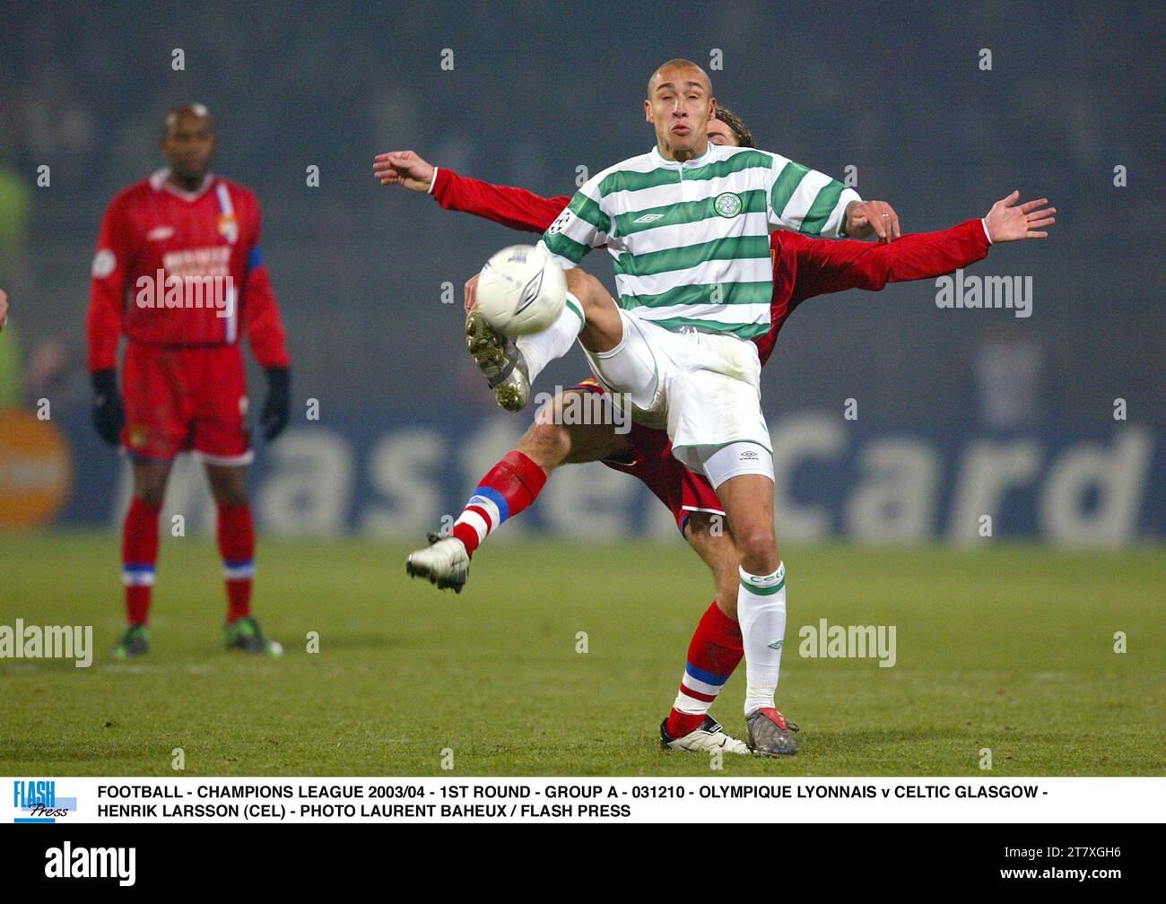 Larsson celtic champions league hi-res stock photography and images - Alamy