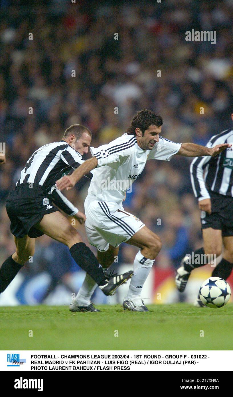 Luis figo 2004 hi-res stock photography and images - Alamy