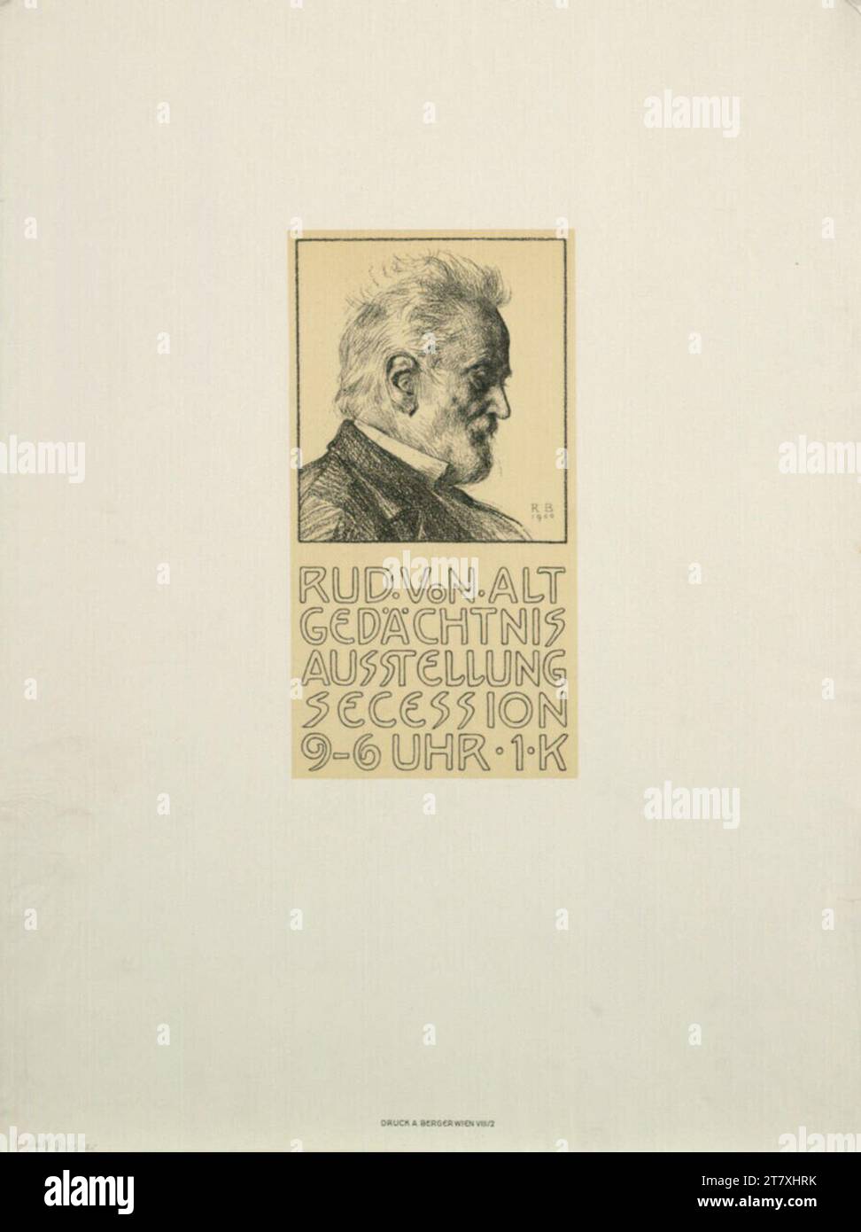 Rudolf alt memorial exhibition hi-res stock photography and images - Alamy