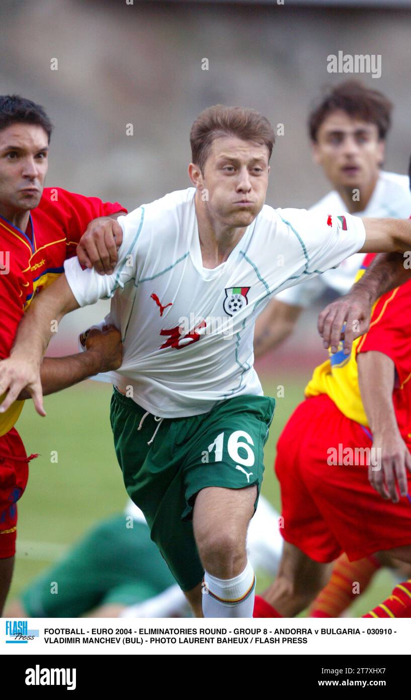 FOOTBALL - EURO 2004 - ELIMINATORIES ROUND - GROUP 8 - ANDORRA v ...