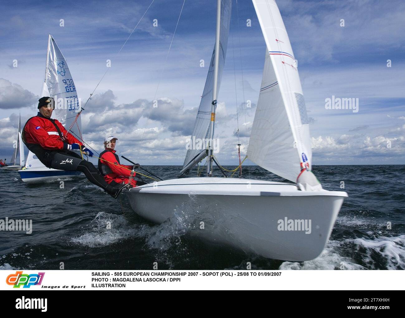 505 sailing dinghy hi-res stock photography and images - Alamy