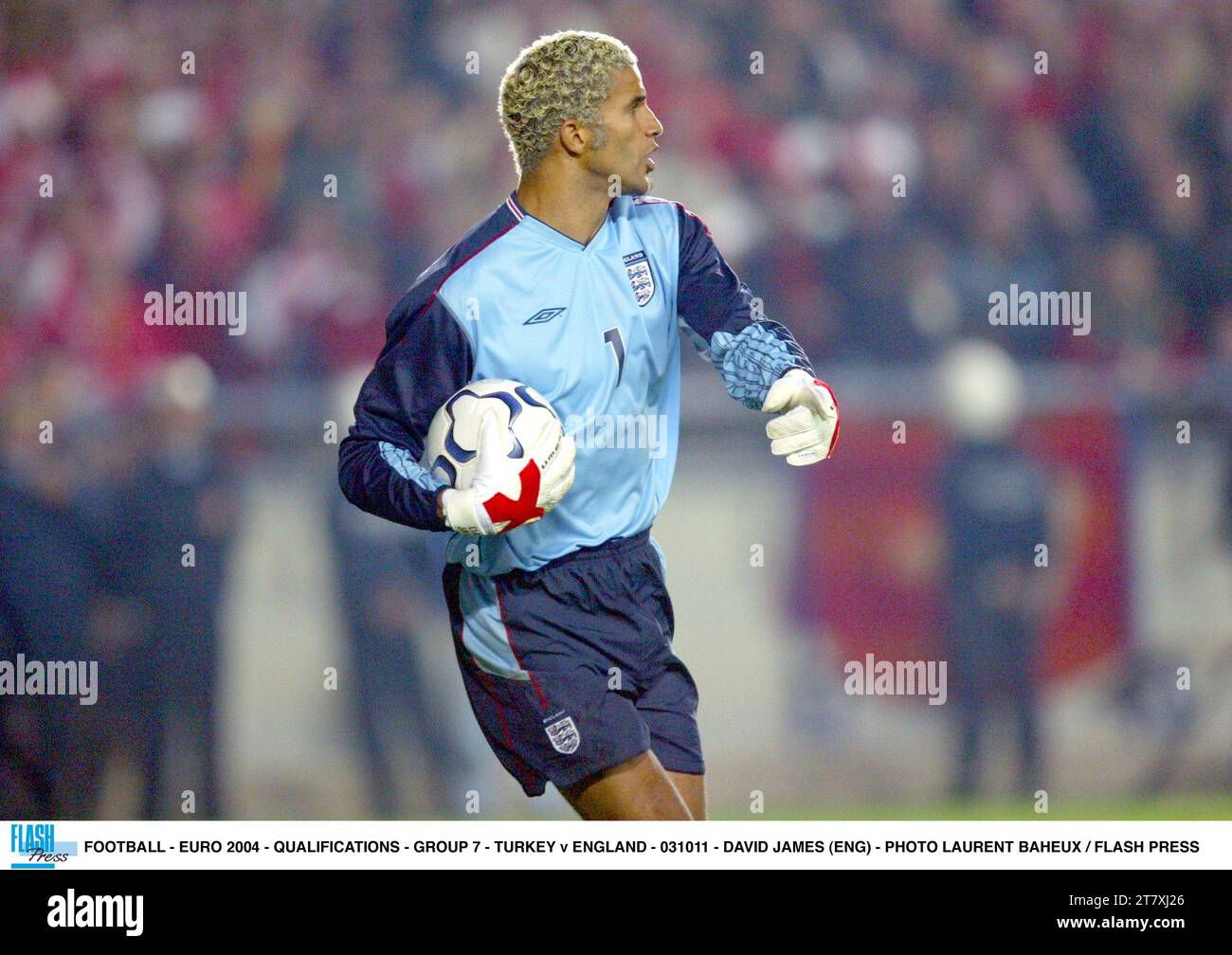 FOOTBALL - EURO 2004 - QUALIFICATIONS - GROUP 7 - TURKEY v ENGLAND ...