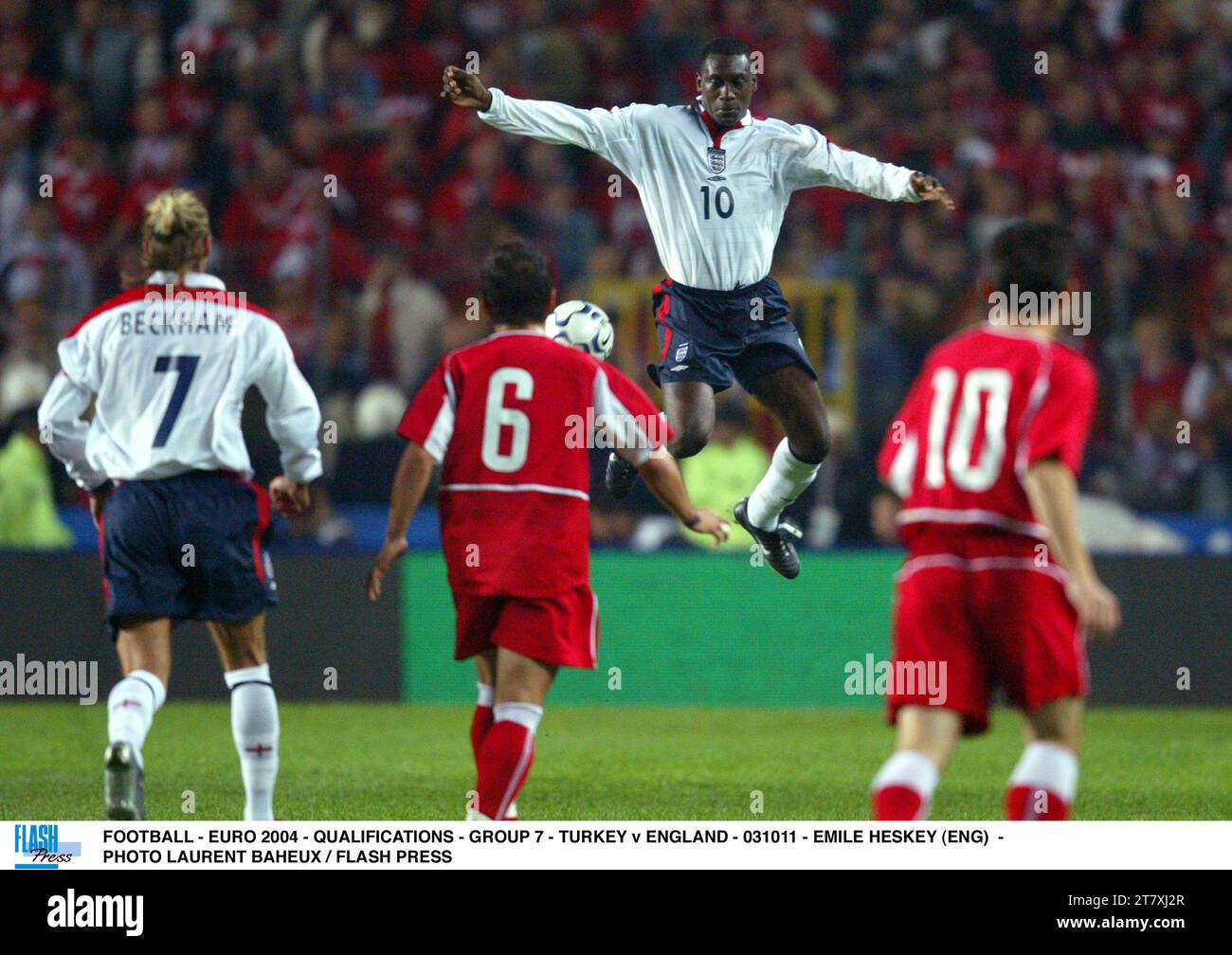 FOOTBALL - EURO 2004 - QUALIFICATIONS - GROUP 7 - TURKEY v ENGLAND ...