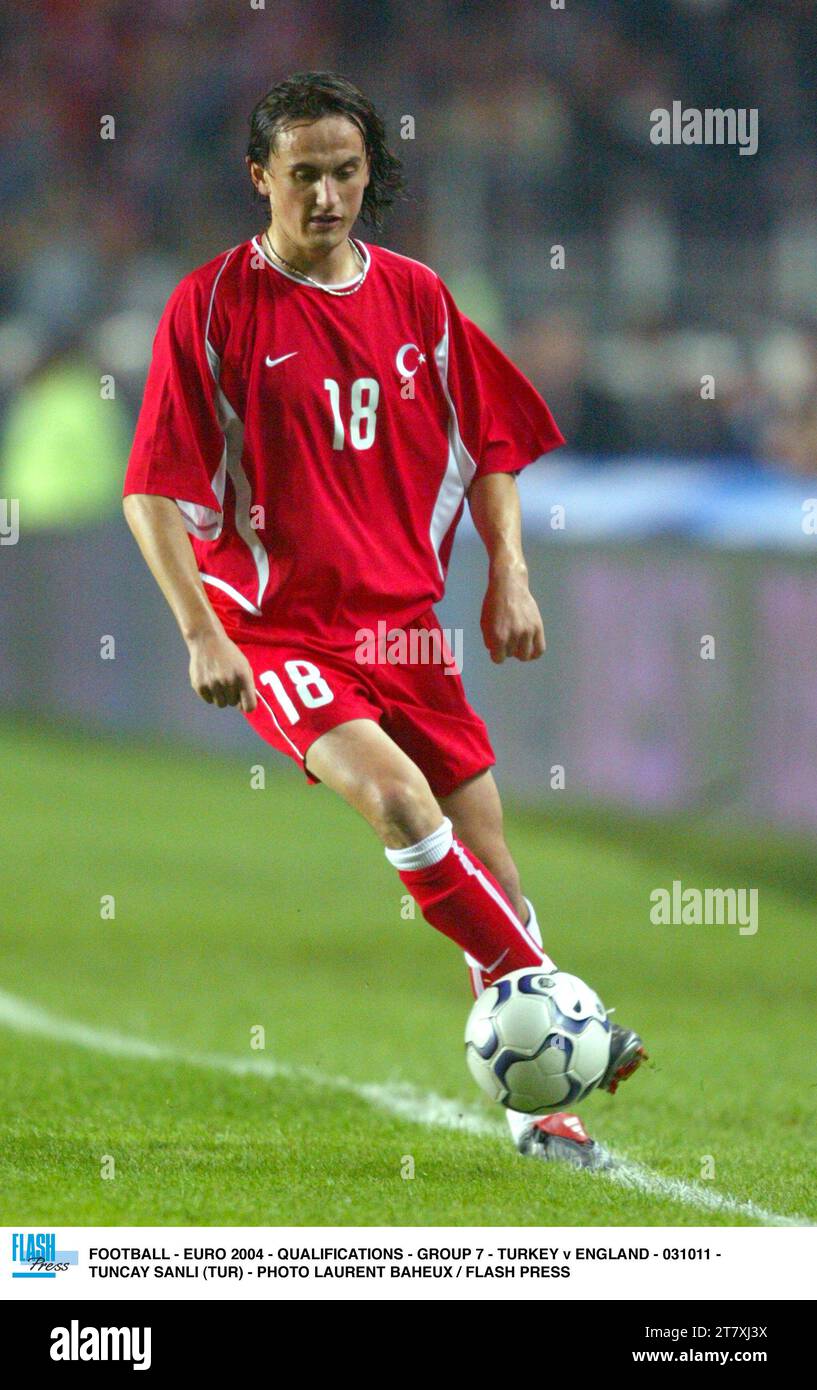 FOOTBALL - EURO 2004 - QUALIFICATIONS - GROUP 7 - TURKEY v ENGLAND ...