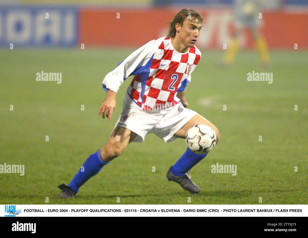 FOOTBALL - EURO 2004 - PLAYOFF QUALIFICATIONS - 031115 - CROAYIA v ...