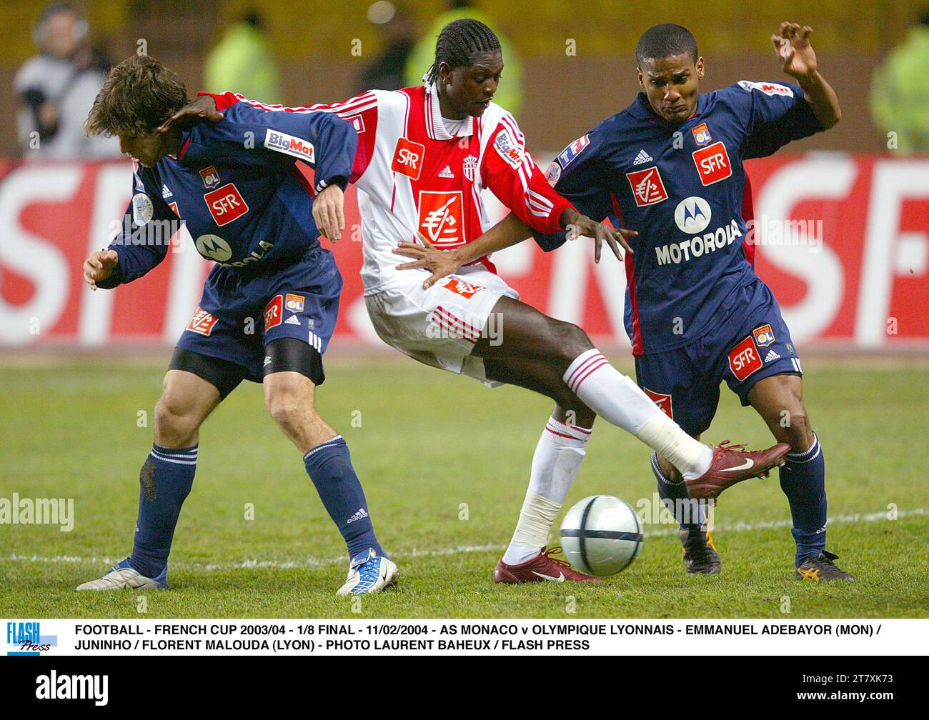 FOOTBALL - FRENCH CUP 2003/04 - 1/8 FINAL - 11/02/2004 - AS MONACO v ...