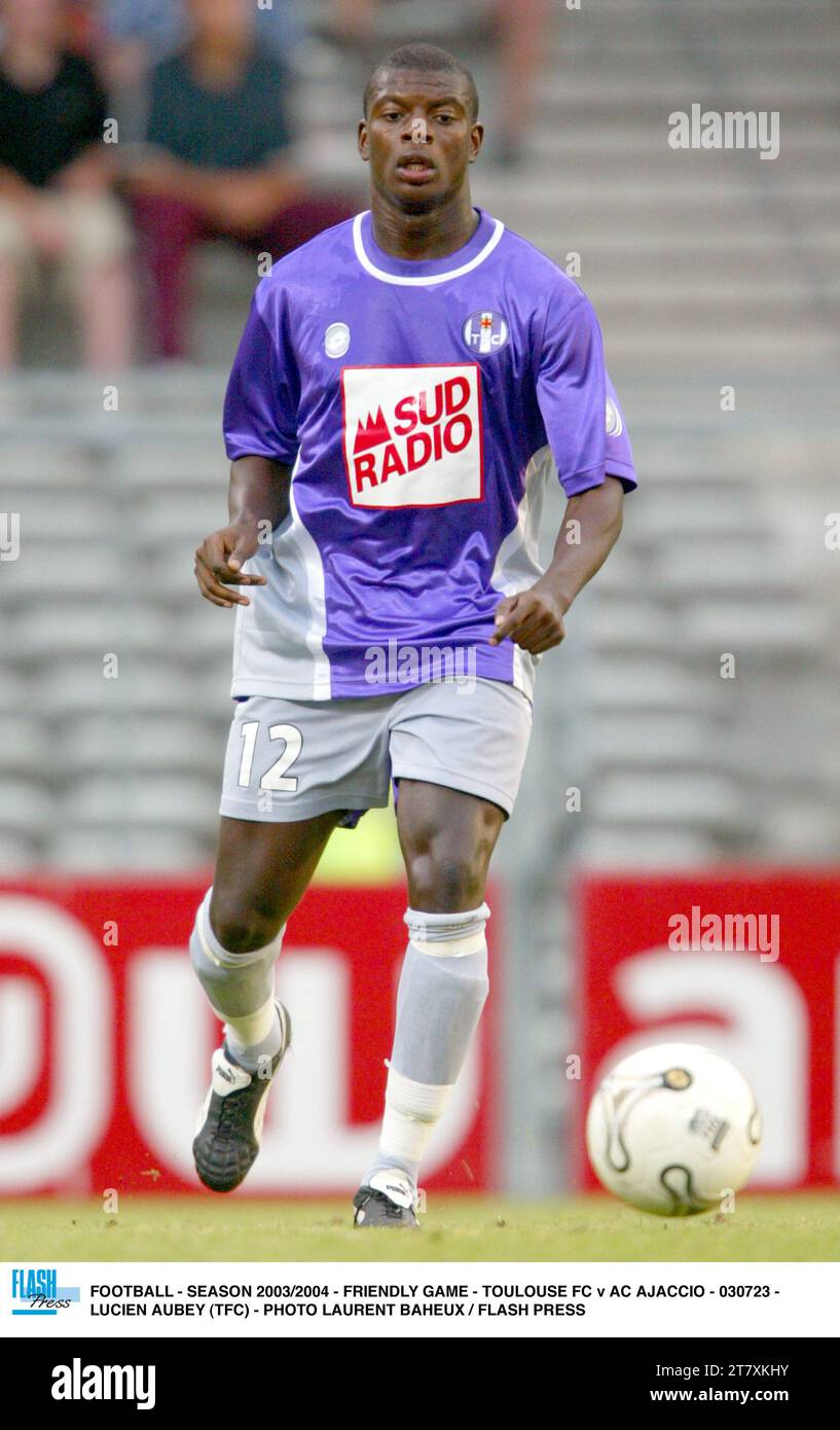 FOOTBALL - SEASON 2003/2004 - FRIENDLY GAME - TOULOUSE FC v AC AJACCIO ...