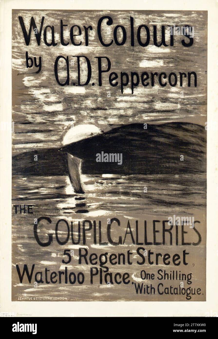 Arthur Douglas Peppercorn Water Colours by A. D. Peppercorn; THE GOUPIL ...