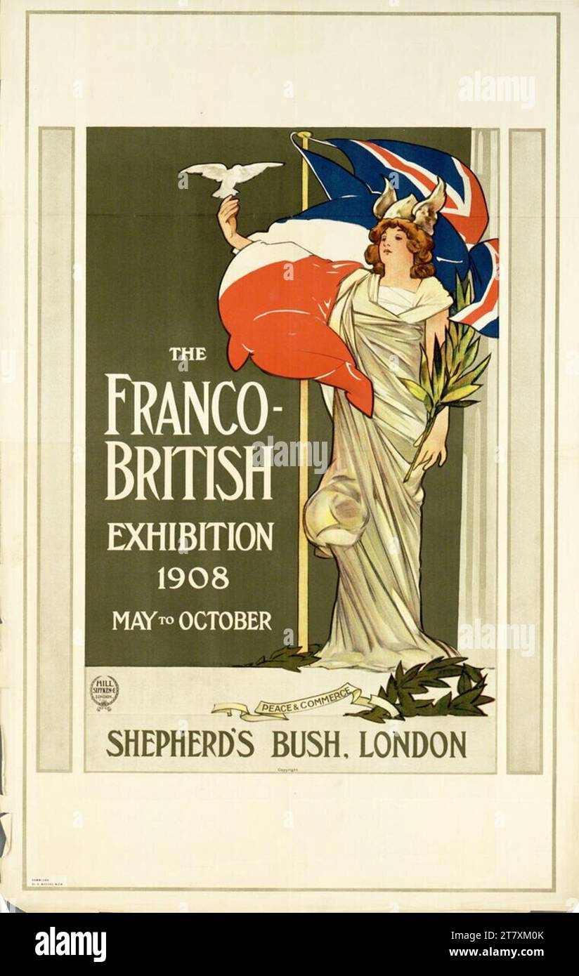 Anonym THE FRANCO-BRITISH EXHIBITION 1908; SHEPHERD'S BUSH, LONDON ...