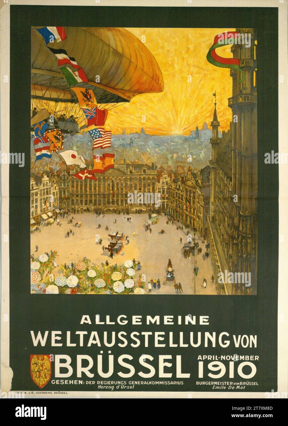 World exhibition brussels 1910 hi-res stock photography and images - Alamy