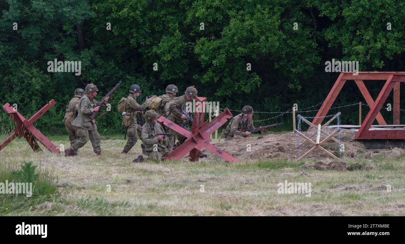 Operation Overlord Jubilee show 2022 at Denmead, Hampshire, England, UK ...