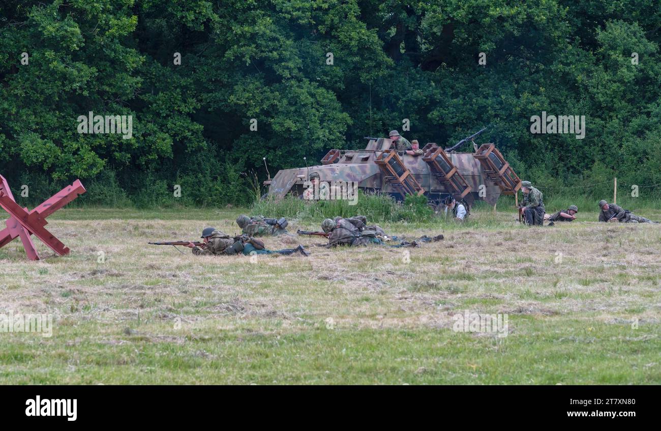 Operation Overlord Jubilee show 2022 at Denmead, Hampshire, England, UK ...