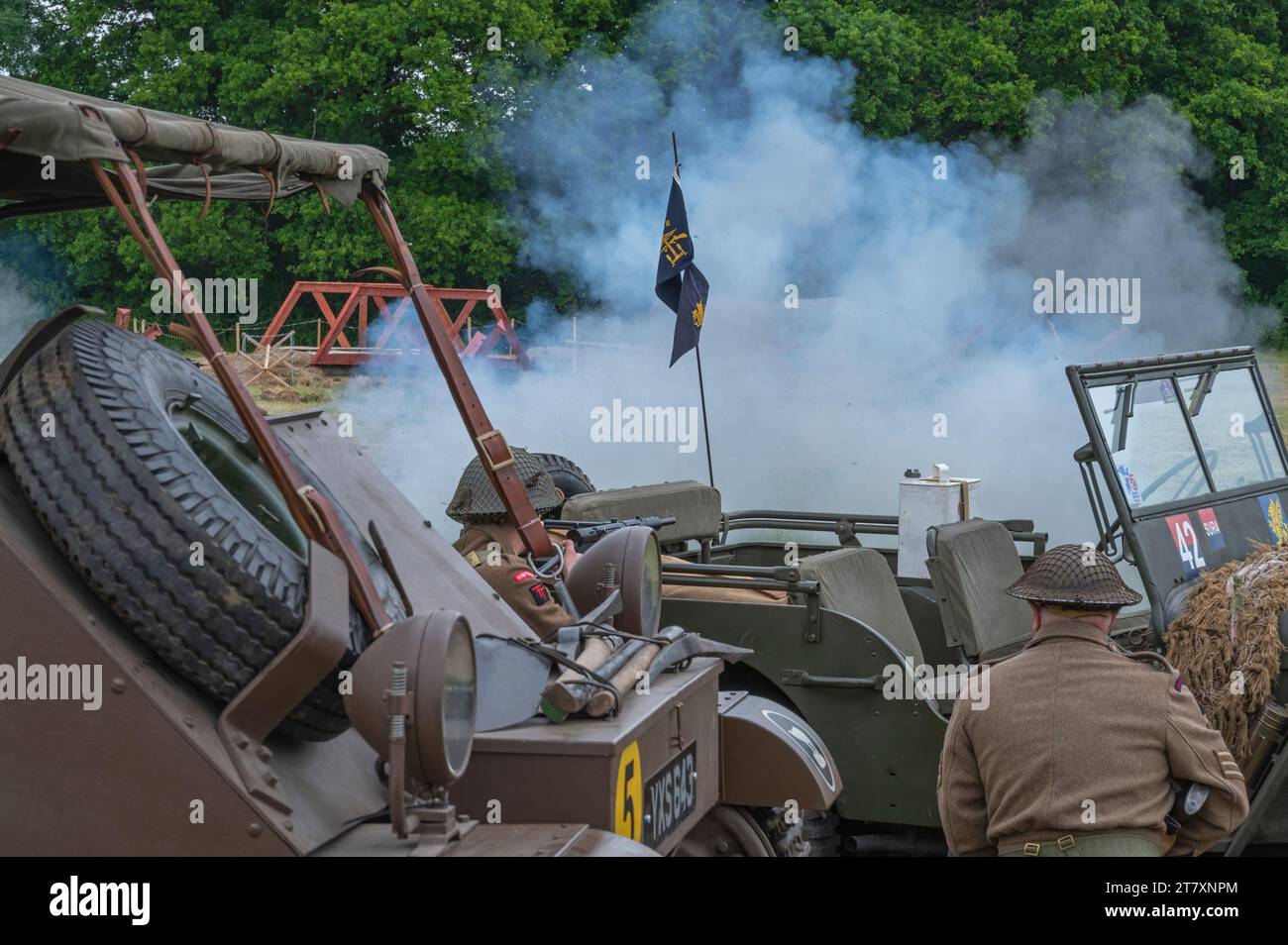 Operation Overlord Jubilee show 2022 at Denmead, Hampshire, England, UK ...