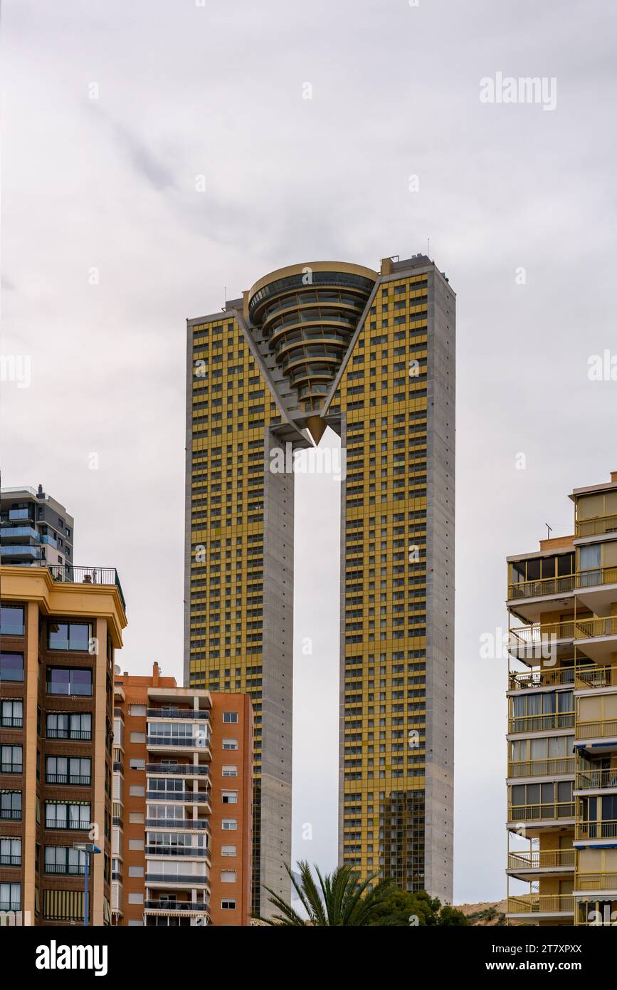 Intempo skyscraper building in Benidorm, Costa Blanca, Alicante ...