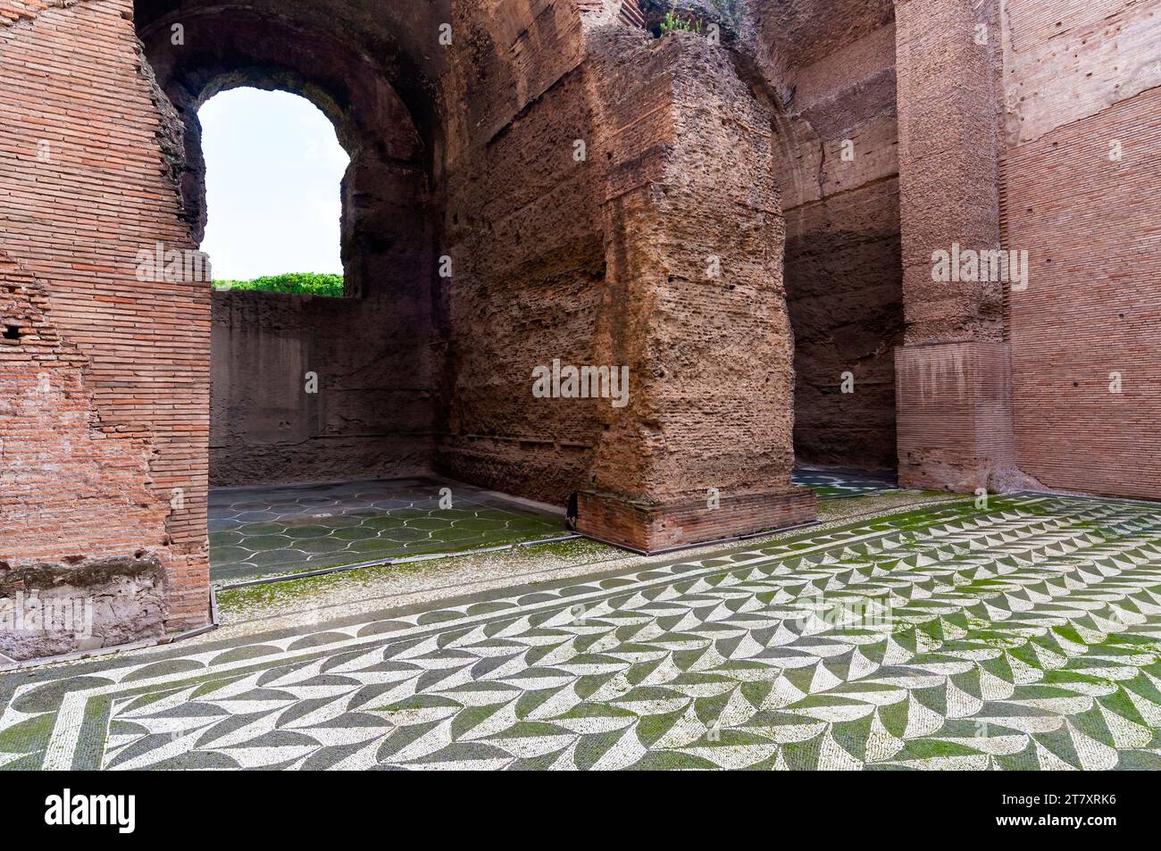 Spogliatoio (Changing room), Baths of Caracalla, UNESCO World Heritage Site, Rome, Latium (Lazio ...