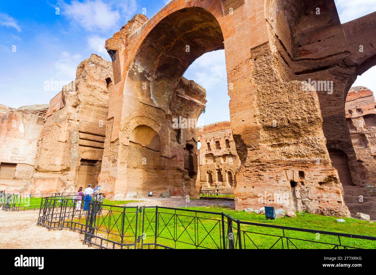 Frigidarium, Baths of Caracalla, UNESCO World Heritage Site, Rome ...