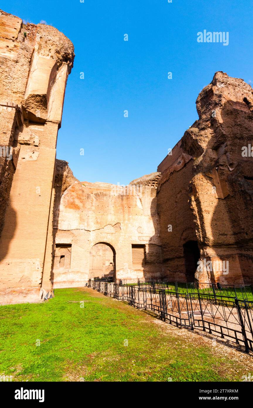 Frigidarium, Baths of Caracalla, UNESCO World Heritage Site, Rome ...