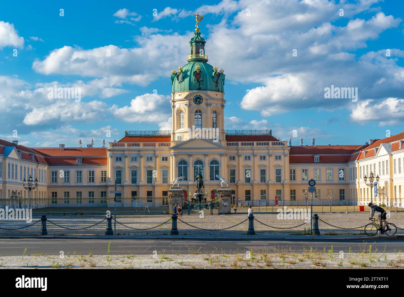 View of Charlottenburg Palace at Schloss Charlottenburg, Berlin ...