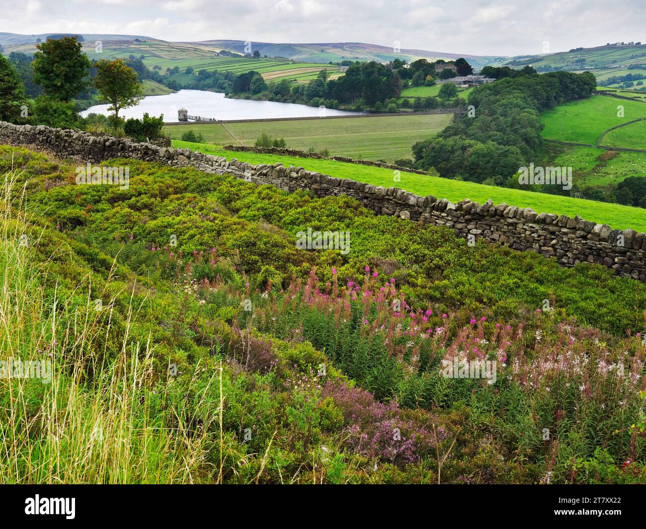 The Worth Valley near Haworth, Yorkshire, England, United Kingdom ...