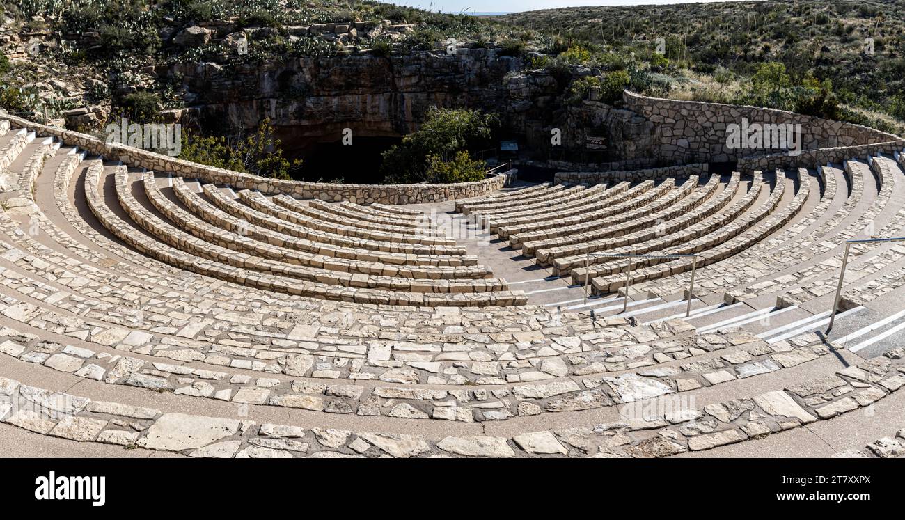 Amphitheater Seating For Evening Bat Flight, Natural Entrance, Carlsbad ...