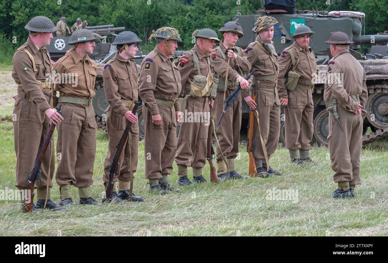 Operation Overlord Jubilee show 2022 at Denmead, Hampshire, England, UK ...