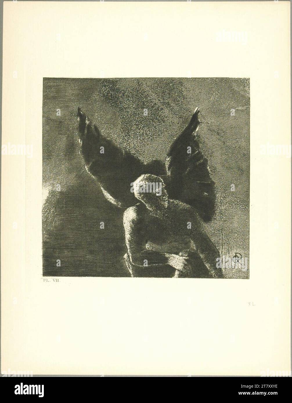 Odilon Redon The evil flowers; Glory and praise to you, Satan, in the ...