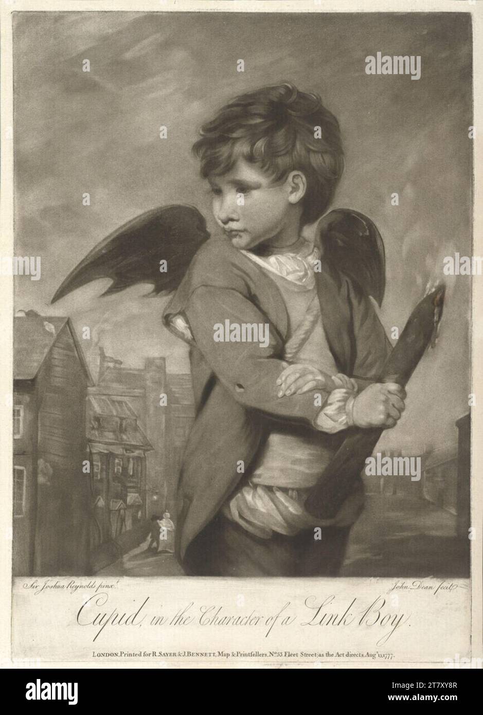 John Dean Cupid, in the Character of a Link Boy. Midfielder 1777 , 1777 ...